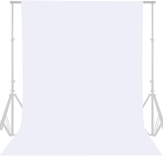 Amazon.com : GFCC 8FTX10FT White Backdrop Background for Photography ...