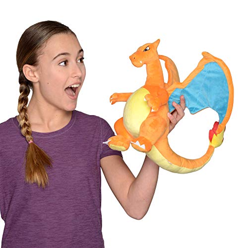 Pokémon 12" Large Charizard Plush - Officially Licensed - Charmander ...