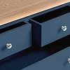 RoselandFurniture Farro Navy Blue Chest of Drawers for Bedroom Tall ...