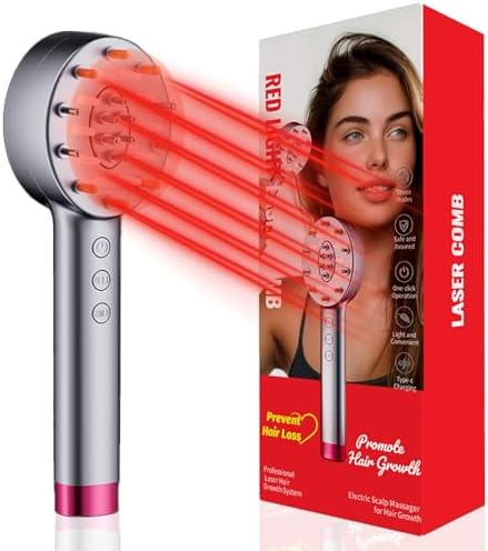 Amazon.com: Laser Hair Growth Comb, Laser Comb Laser Hair Growth Device ...