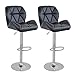 Amazon.com: Puluomis Set of 2 Shell Shaped Bar Stools Modern Gas-Lift ...