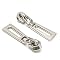 Amazon.com: #5 Zipper Pulls Gunmetal Metal Zipper Pull 25pcs Bulk ...
