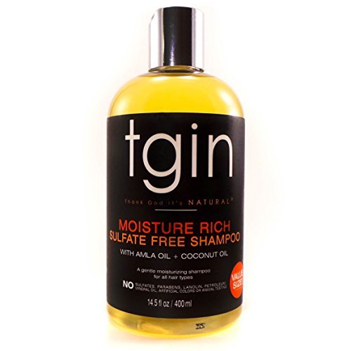 Amazon.com : tgin Moisture Rich Sulfate Free Shampoo for Natural Hair ...