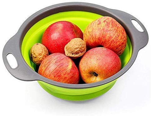 EZUK Food Strainer - Foldable Collapsible Portable Drainer Food ...