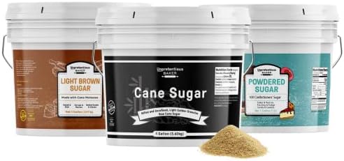 Amazon.com: Unpretentious Sugar Bundle, Variety of Sugars, For Baking ...