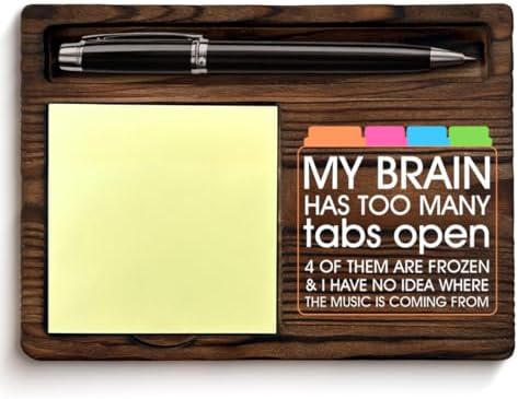 Amazon.com : Funny Office Sticky Note Holder Humorous Work Gifts for ...