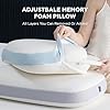 Amazon.com: Bedsure Firm Memory Foam Pillows - Side Sleeper Pillow for ...