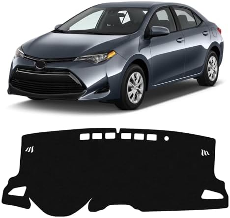 Amazon.com: KUST Car Dash Cover for Toyota Corolla Sedan 2019-2024 2025 2026 (L LE SE XLE XSE ...