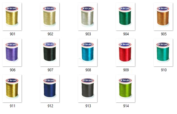 Snapklik.com : Fuji Ultra Poly Metallic Thread - Custom Fishing Rod ...