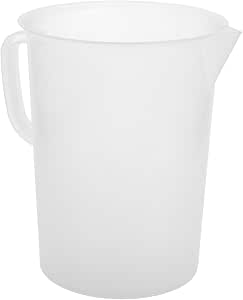 Amazon.com: GLEAVI Large Plastic Measuring Cup with Handle Oil ...