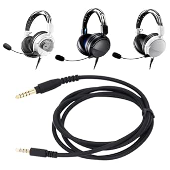 Replacement Cable for ATH GL3 ATH GDL3 Headset, 1.3 Meter OFC Cable ...