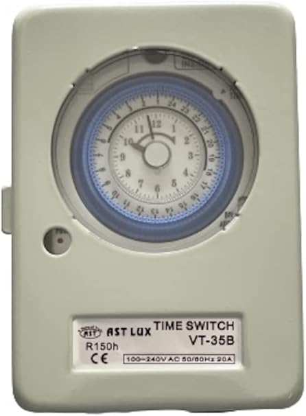 Reliable Electrical Mechanical Timer 24 Hours Daily Programmable Wall ...