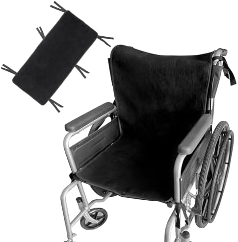 Amazon.com: Jotogoyob Waterproof Wheelchair Seat Cover Pads,6 Straps ...