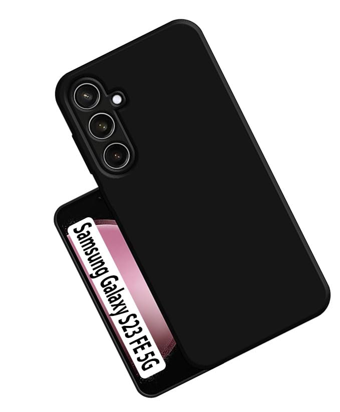 COBERTA Back Cover for Samsung Galaxy S23 FE 5G Back Cover Case - Black ...