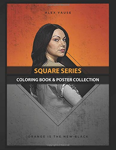Coloring Book & Poster Collection: Square Series Square Alex Vause ...