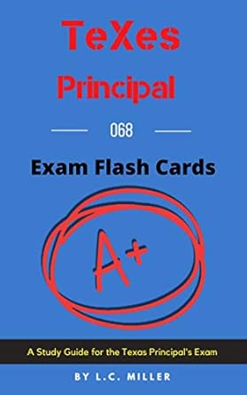 Amazon.com: TeXes Principal 068 Exam Flash Cards: A Study Guide for the ...
