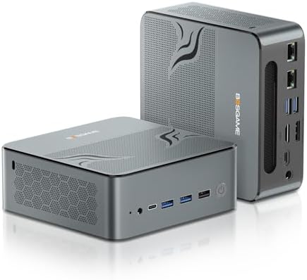 Amazon.com: BOSGAME P3 Mini Gaming PC Ryzen 9 6900HX (8C/16T, up to 4 ...