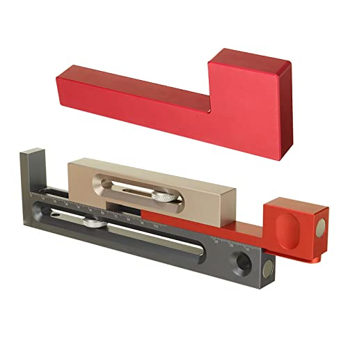 Table Saw Slot Adjuster, Mortise and Tenon Tool, 180mm Extended Movable ...