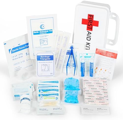Amazon.com: OSHA Compliant First Aid Kit, 10-Person Emergency Medical ...