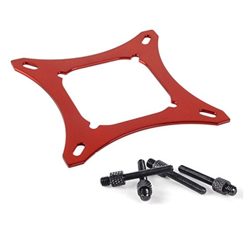 Bitspower CPU Block Plate For Intel CPU Red : Amazon.in: Computers ...