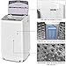Giantex Full-Automatic Washing Machine Portable Compact 1.34 Cu.ft ...