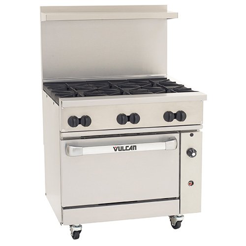Amazon.com: Vulcan 36-S-6B-N Vulcan 36S06B - Endurance Gas Range, 36"W ...