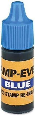 Amazon.com: Refill Ink for Clik! & Universal Stamps, 7ml-Bottle, Blue ...