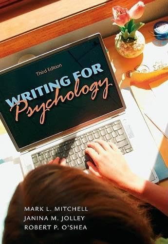 Amazon.com: Writing for Psychology, 3rd Edition: 9780495597810 ...