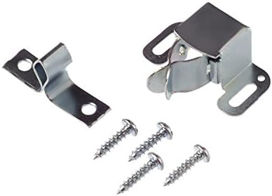 Amerock | Friction Cabinet Catch | Zinc | 1-5/16 inch (33 mm) Length | 1 Pack | Door Catch ...