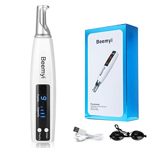Beemyi Blue Ray Picosecond Pen - Rechargeable Wireless Laser Picosecond ...