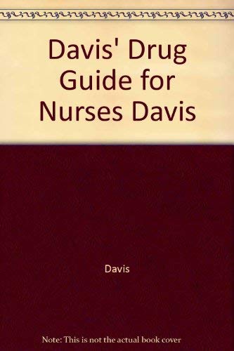 Amazon.com: Davis's Drug Guide for Nurses: 9780803624566: Davis