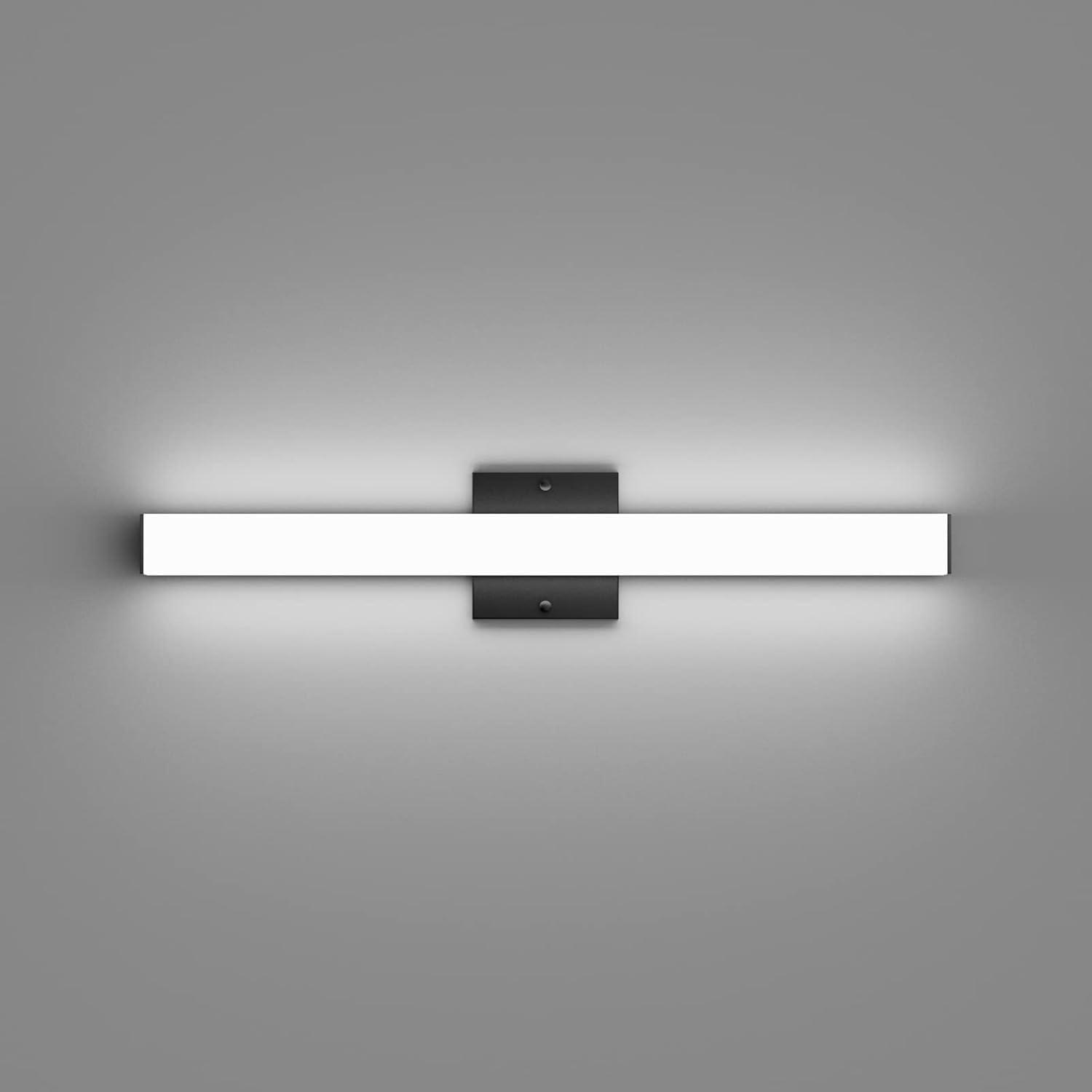 Tipace Dimmable LED Modern Bathroom Vanity Lights Over Mirror Black 23 ...
