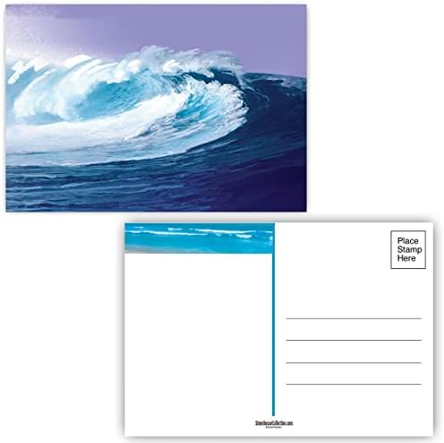 Amazon.com : Stonehouse Collection Ocean Waves Postcards - 40 Ocean ...