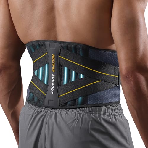 Back Brace for Lower Back Pain with 7 Stays - Waist Protection for Men ...