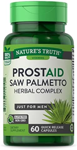 Amazon.com: Nature's Truth Prostate Support Supplement | 60 Capsules ...