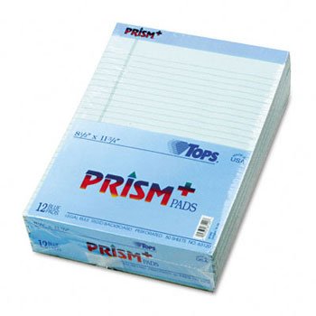 TOPS Prism + Colored Writing Pads PAD,LGL RLD,LTR,12/PK,BE (Pack of3 ...