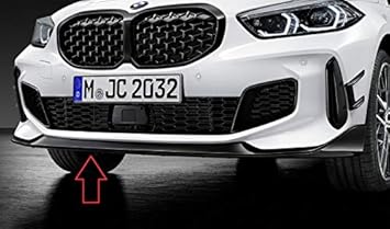 BMW Genuine M Performance Front Splitter Attachment Black High Gloss ...