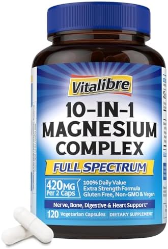 Amazon.com: 10-in-1 Magnesium Supplement 500 mg | High Absorption ...