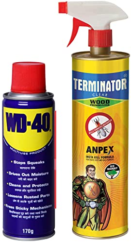 Pidilite WD-40, Multipurpose Spray, Lubricant, and Cleaning Agent, 170g ...