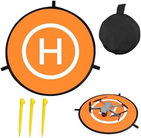 Drone Landing Mat, Portable Drone Landing Pad, Foldable Helicopter ...