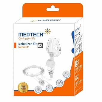 MEDTECH® Complete Nebulization Kit (Nebukit) – Includes Air Tube ...