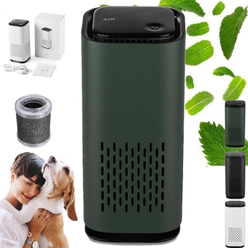 Amazon.com: Pet Air Purifier, with True HEPA 3-in-1 Filters, Pet Air ...