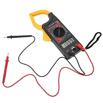 Set of 2 Digital Clamp Meter, Clamp Meter, Multimeter Measuring Tool ...