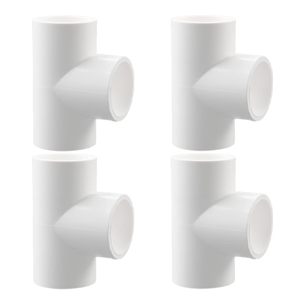 TOMEEX Tee 3way 3/4 inch PVC Fittings Corner Cross Elbow for Greenhouse ...