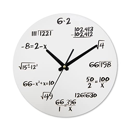 Mathe Wanduhr – Die 15 besten Produkte im Vergleich - Hausbauberater Ratgeber