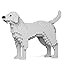 Amazon.com: JEKCA Labrador Retriever 01S-M03 | Dog Plastic Building ...