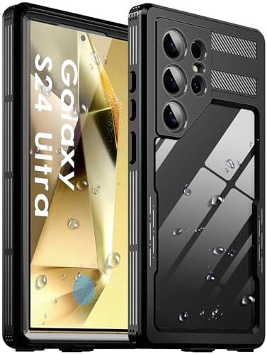 Amazon.com: 2024 New for Samsung Galaxy S24 Ultra Case Waterproof, [Built-in Camera & Screen ...