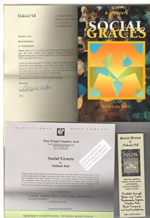 Social Graces: Hall, Malinda M.: 9780887392894: Amazon.com: Books