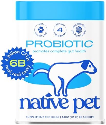 Amazon.com : Great Poop Probiotics for Dogs - Fiber for Dogs Supplement ...