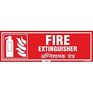 Buysigns.in - Fire Extinguisher Sign in Marathi - Eco Vinyl Sticker ...